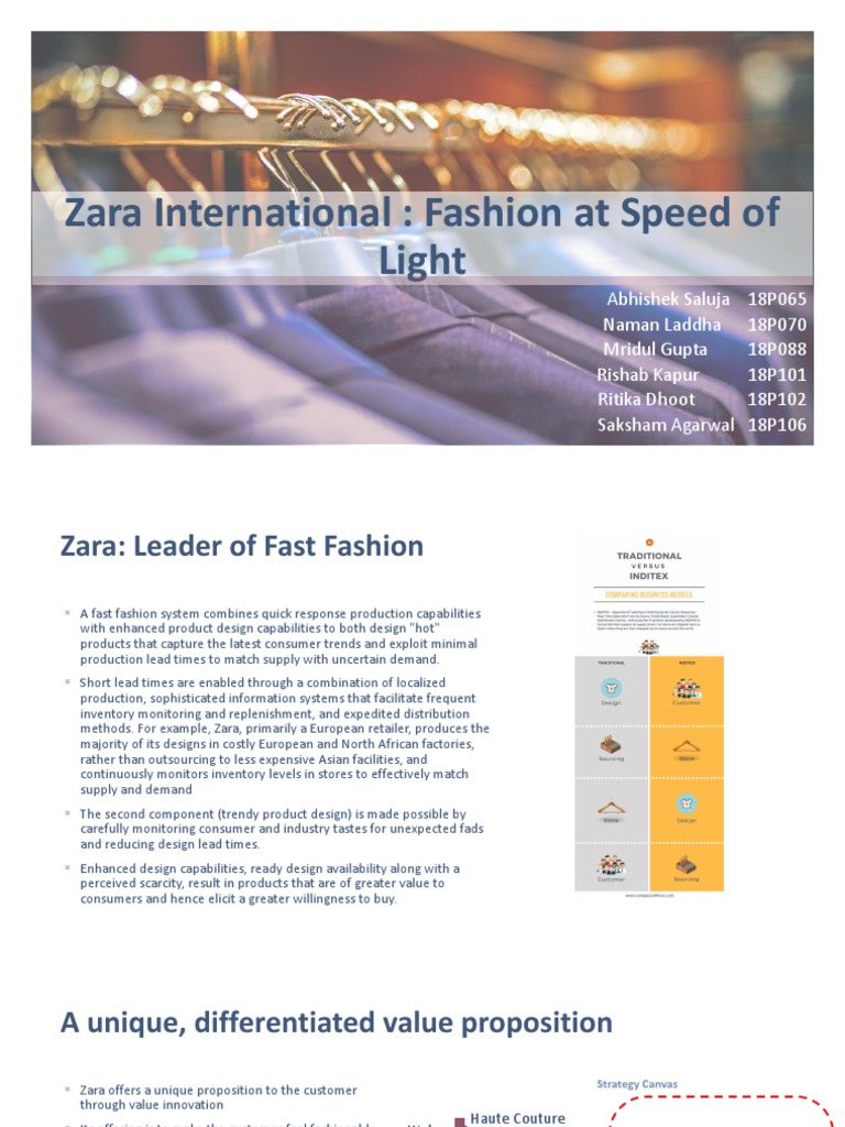 Zara International | PDF | Retail | Fashion