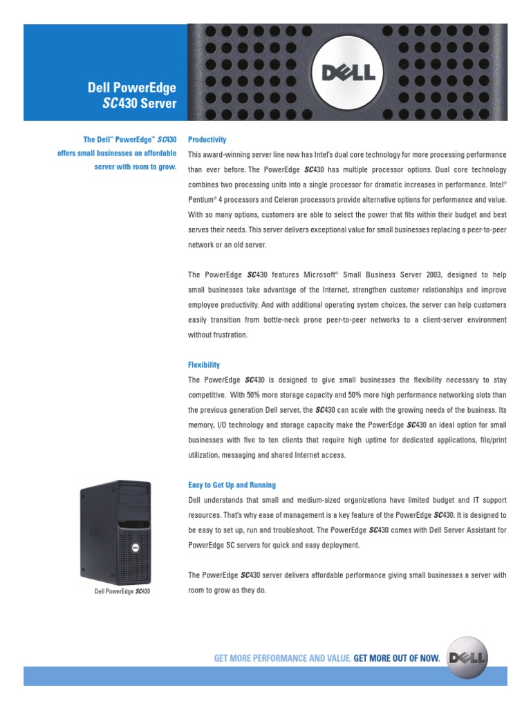 sc430 Specs PDF | PDF | Linux | Server (Computing)