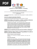 Barangay Videoke Regulation Ordinance | PDF | Public Law | Government