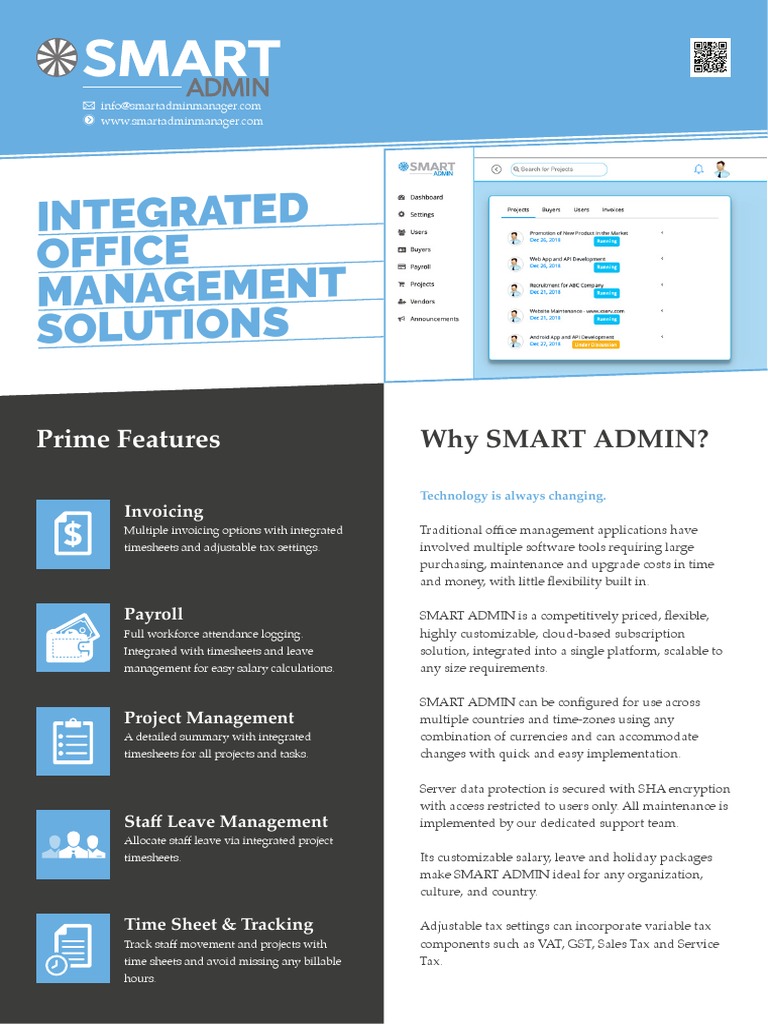 Integrated Office Management Solutions | PDF | Cloud Computing | Taxes