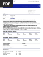 IndiGo Flight Ticket Sample PDF | PDF | Fee | Airlines