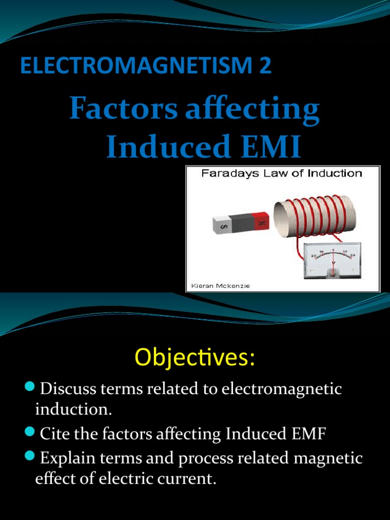 EM - Induction Lecture | PDF | Electromagnetic Induction | Magnetic Field