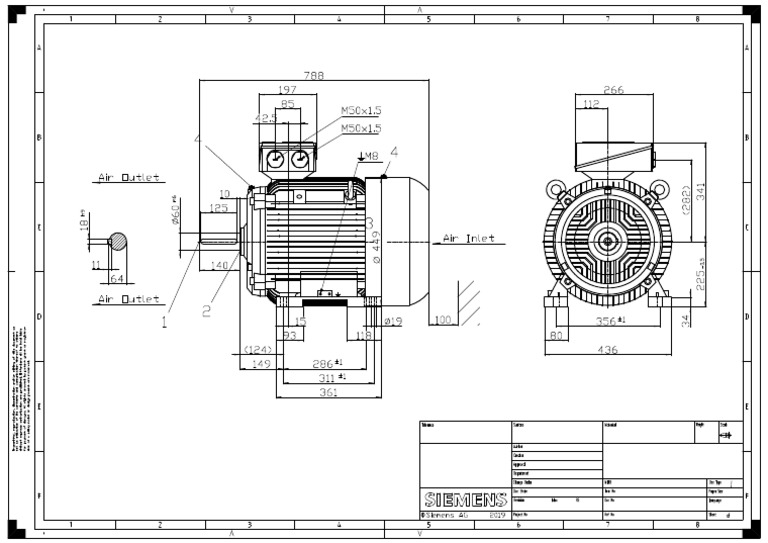 DIN EN 50347 Dimensional Specifications | PDF | Technology & Engineering