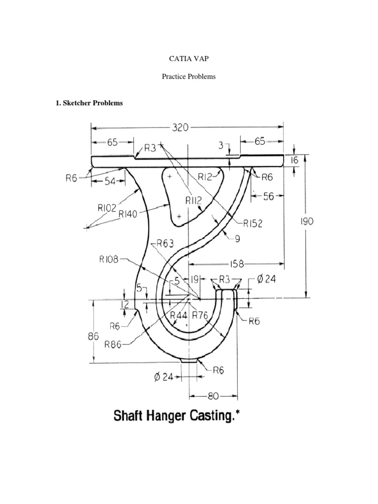 Catia and Auto-Cad Problems | PDF