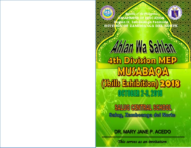 4th Musabaqa Program | PDF
