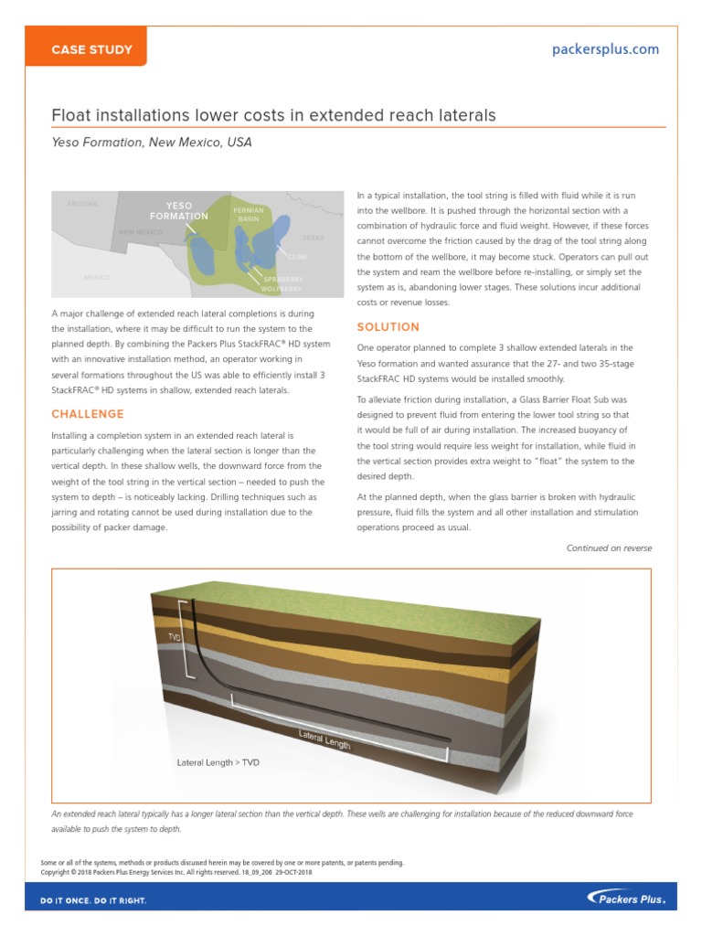 CS Yeso - Glass Sub Float Installations | PDF | Buoyancy | Drilling Rig