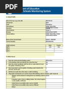 Wins Monitoring Checklist | PDF | Wash | Sanitation