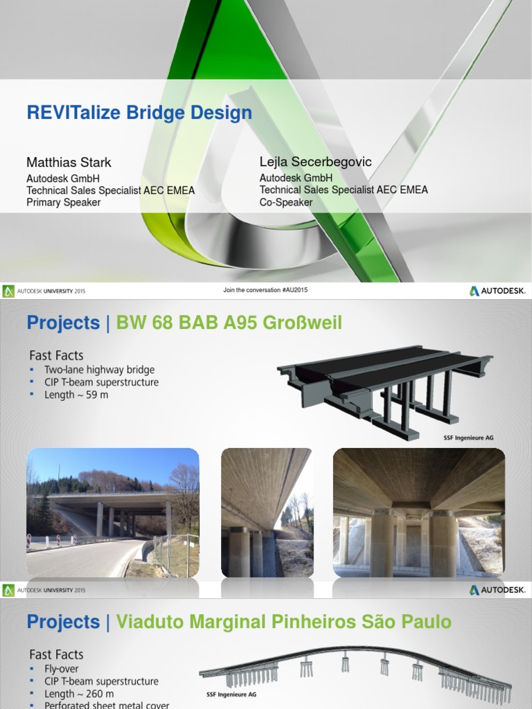 Presentation - 11198 - REVITalize Bridge Design | PDF | Autodesk Revit ...
