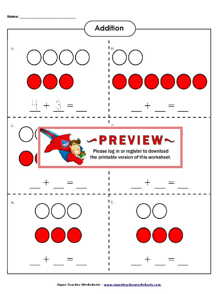 Addition Counters | PDF