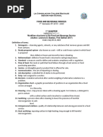 Workflow Structure in The Food and Beverage Service | PDF | Tableware ...