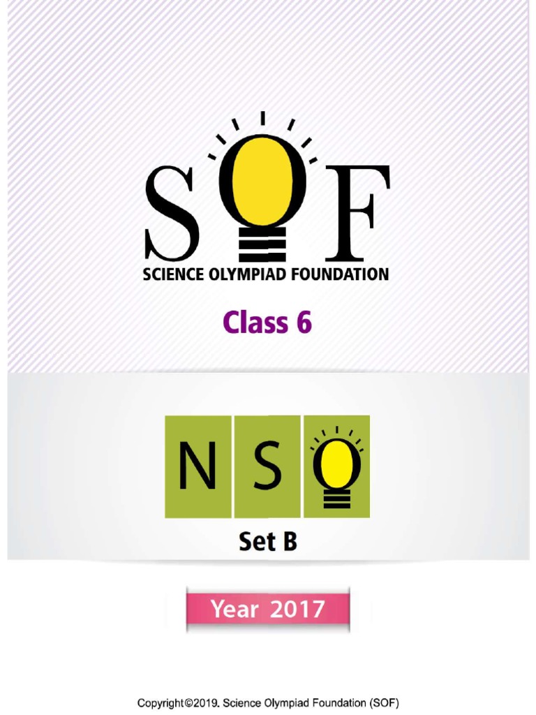 Nso 2017B | PDF