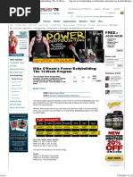 Ryan Humiston Workout - Shareable | PDF | Anatomical Terms Of Motion ...