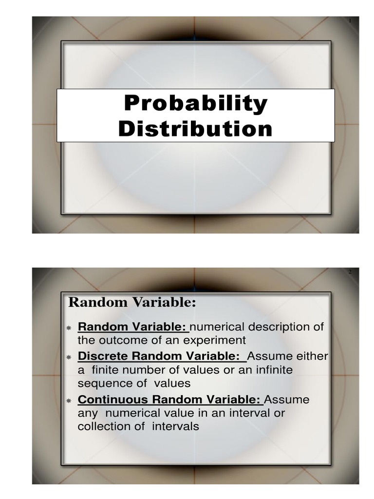 Discrete and Binomial Distribution | PDF | Random Variable | Expected Value