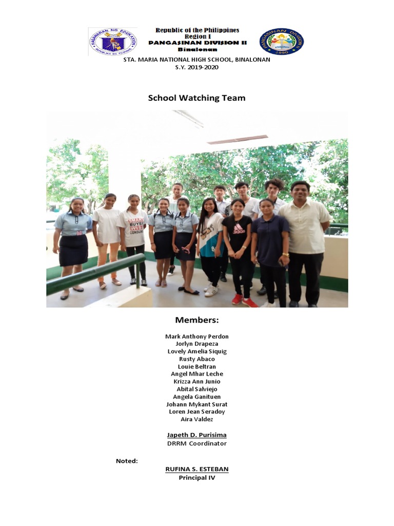 Example of DRMM School Committee | PDF