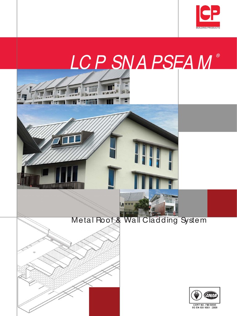 LCP Snapseam | PDF | Roof | Building Insulation