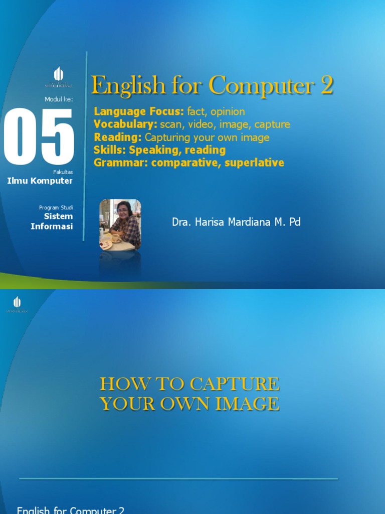 English For Computer 2 | PDF | Adjective | English Language