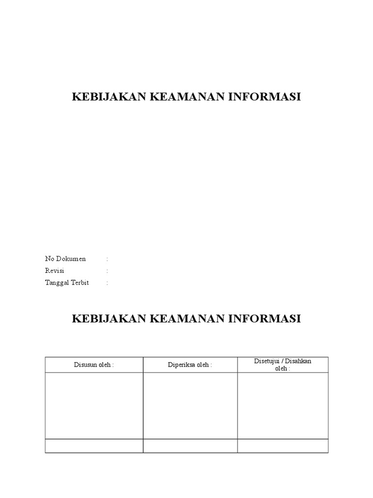 Contoh Pedoman | PDF