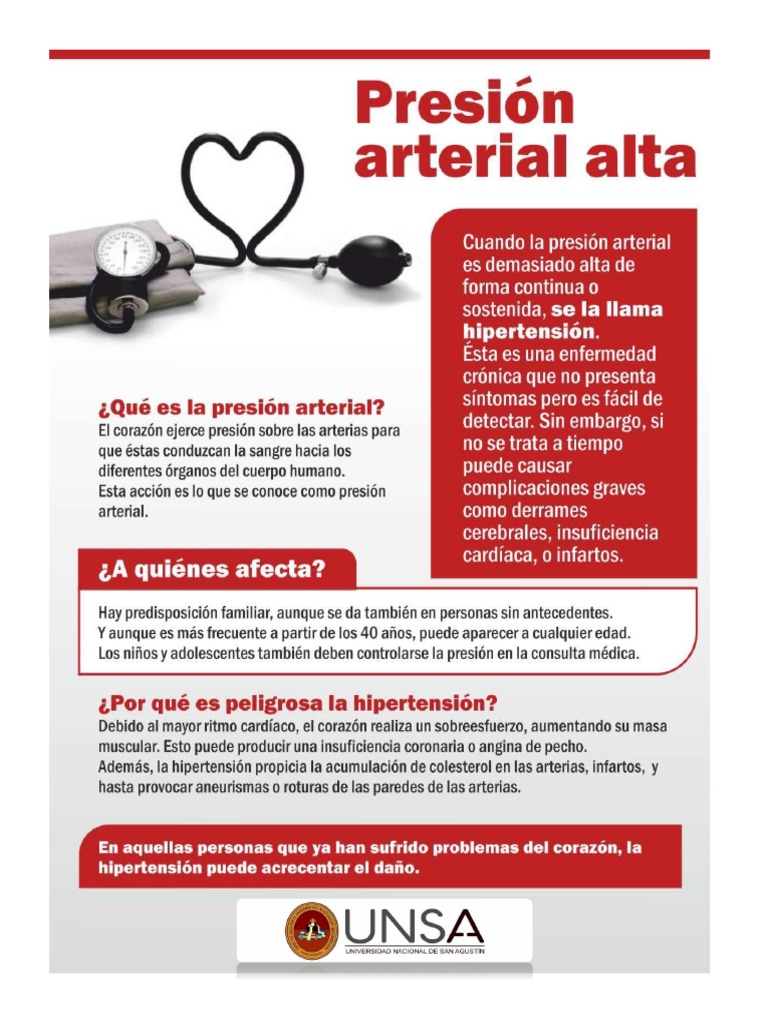 Afiche Presion Alta | PDF