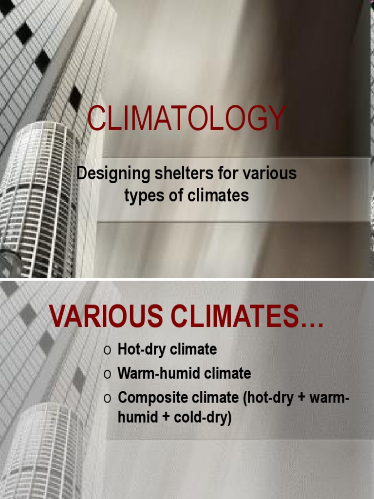 Shelters For Various Climates | PDF | Roof | Wall