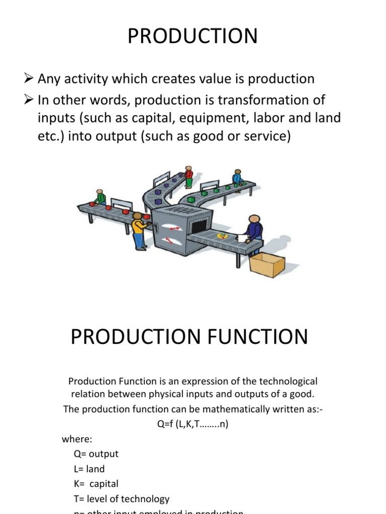 Production Analysis | PDF | Production Function | Long Run And Short Run