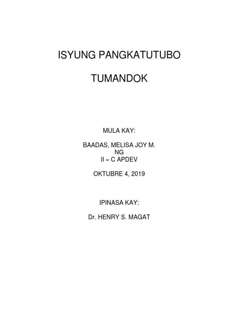 Term Paper | PDF