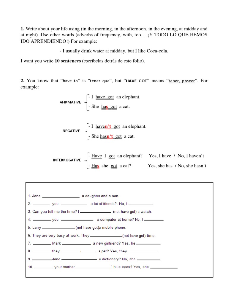 Daily Life and English Grammar Guide | PDF | Language Arts & Discipline