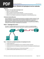 Guia4 - Diseño e Implementación de Un Esquema de Direccionamiento VLSM | PDF | Dirección IP ...