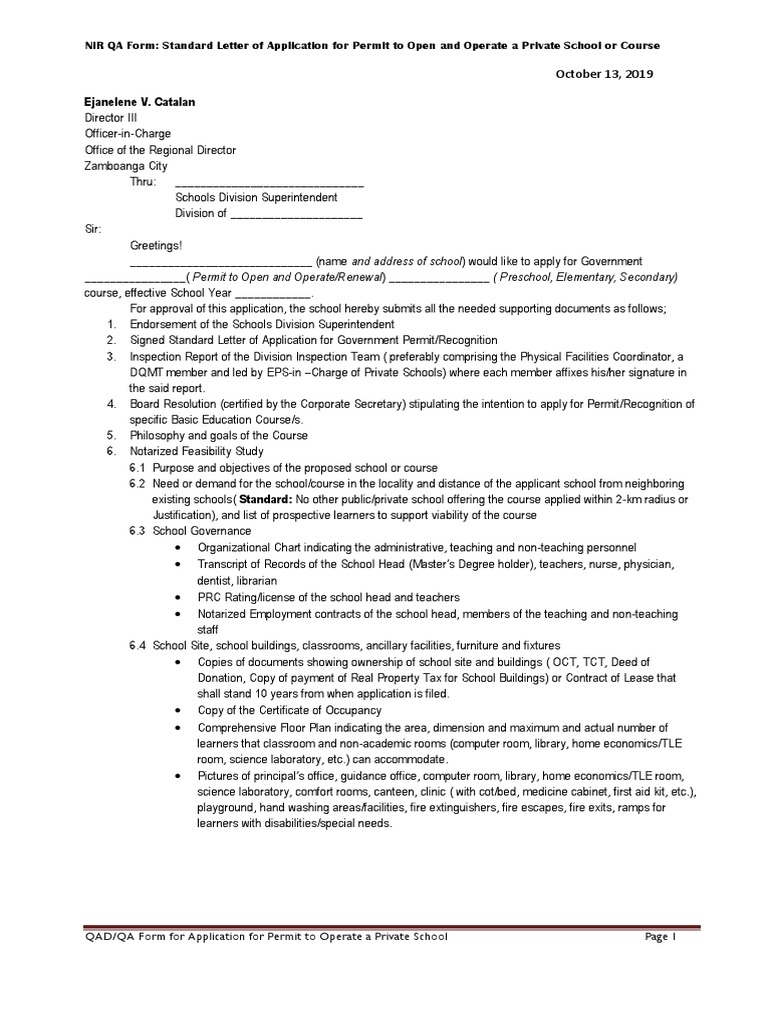 Letter Request | PDF | Classroom | Teachers