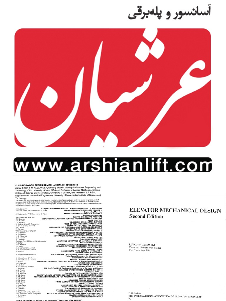 Elevator Mechanical Design | PDF