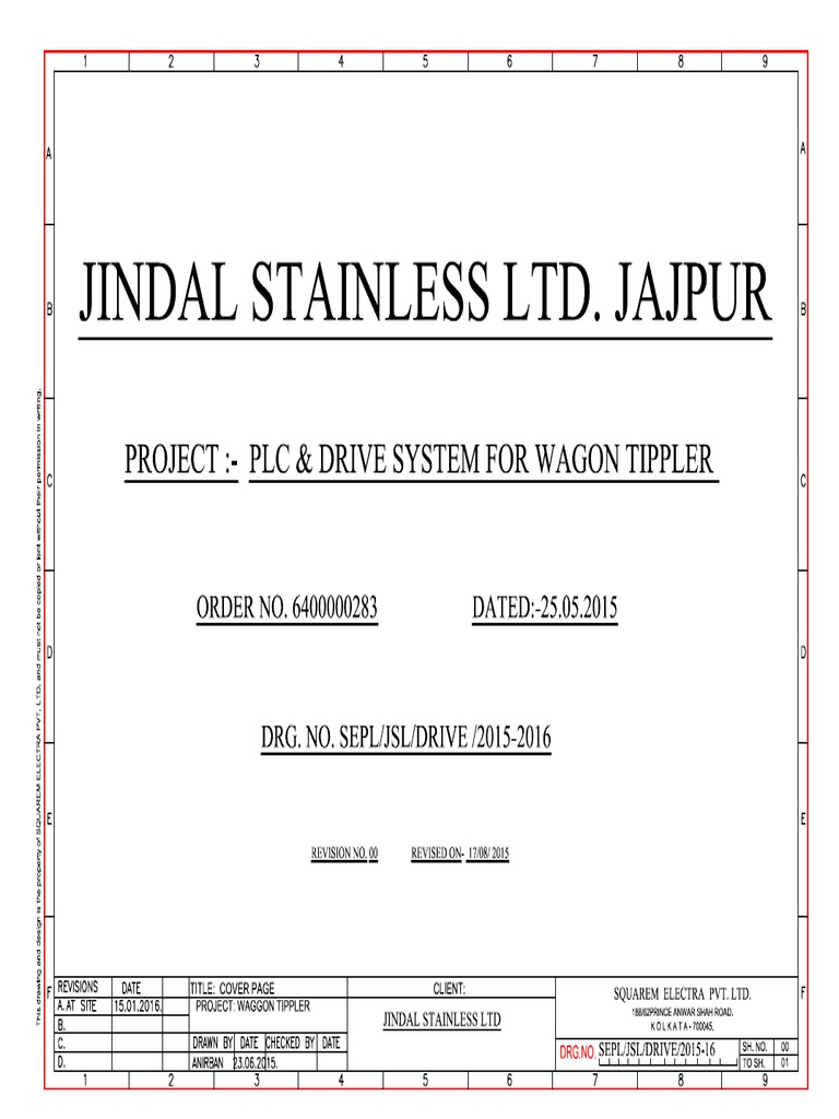 Drive Panel Drawing PDF | PDF