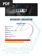 Breakdown - Week 1: Monday | PDF | Strength Training | Recreation