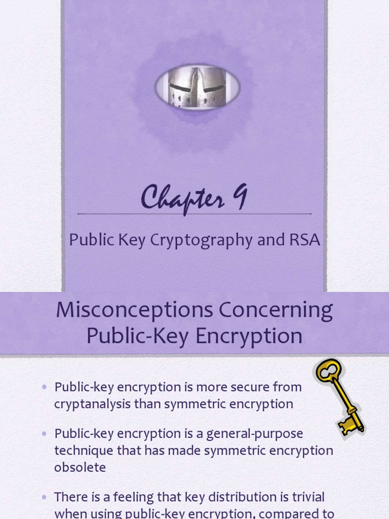 Public Key Cryptography and RSA | PDF | Cryptography | Public Key Cryptography