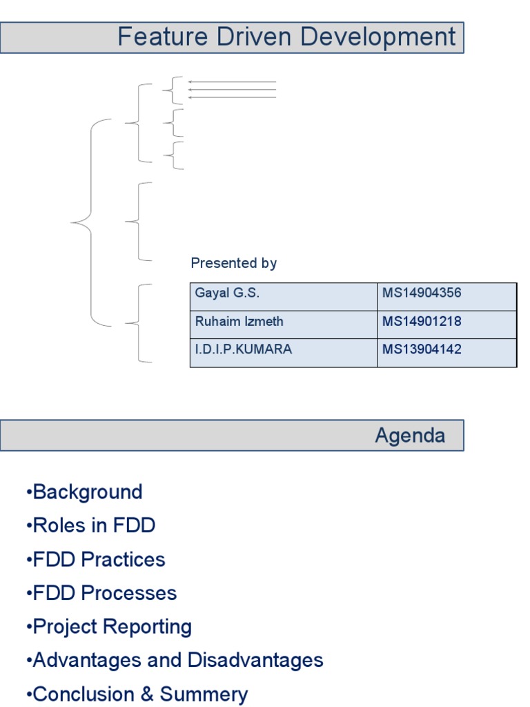 Feature Driven Development Final | PDF | Software Development | Systems ...