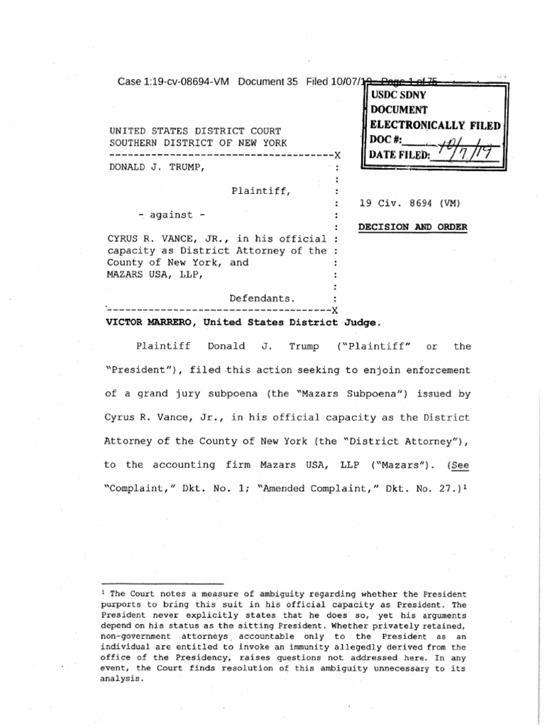 Read Judge's Ruling | PDF