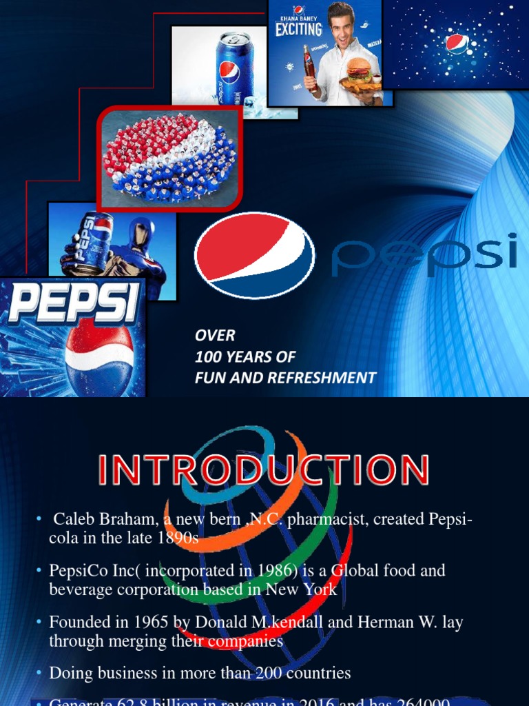 PepsiCo: A Century of Refreshment | PDF | Pepsi Co | Pepsi