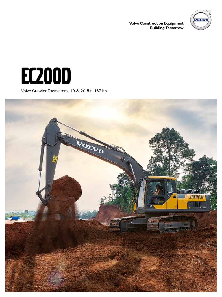 Brochure Ec200d t3 en 30 20057301 B | PDF | Turbocharger | Engines