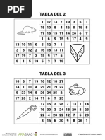 Lotería Números Del 1 Al 30 | PDF