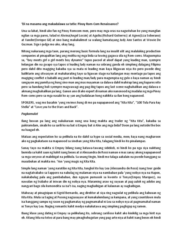 Movie Review | PDF