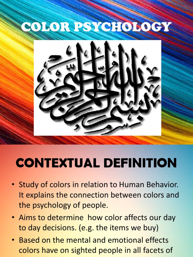 Understanding Color Psychology Effects | PDF | Yellow | Color
