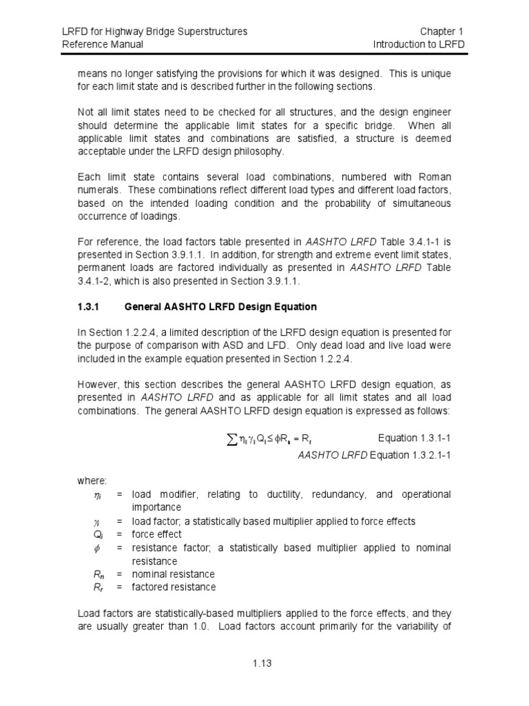 Design For LFRD | PDF | Equations | Teaching Mathematics