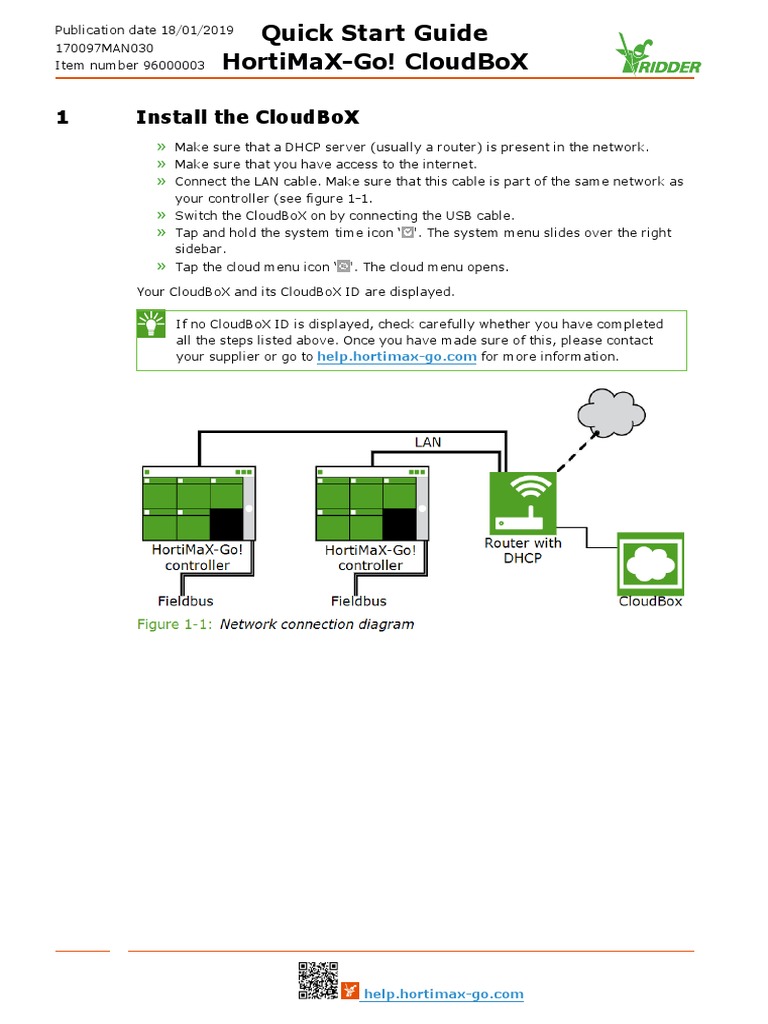 HortiMaX-Go! CloudBoX en | PDF | Icon (Computing) | Mobile App