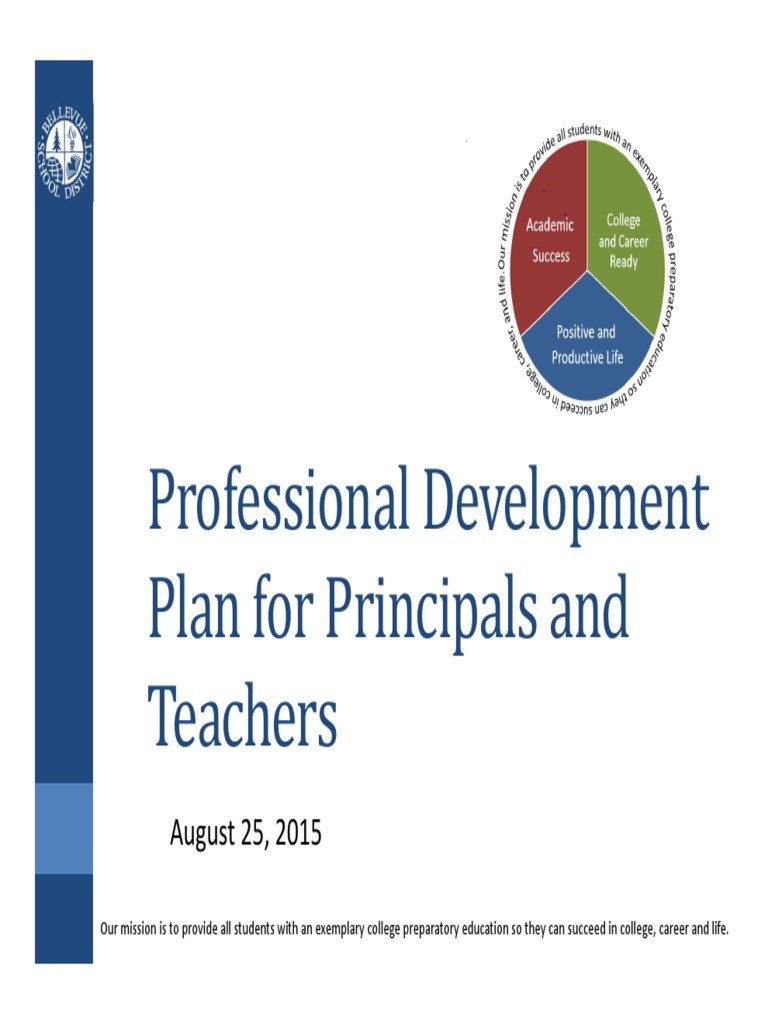 Professional Development Plan for Educators | PDF | Teachers | Curriculum
