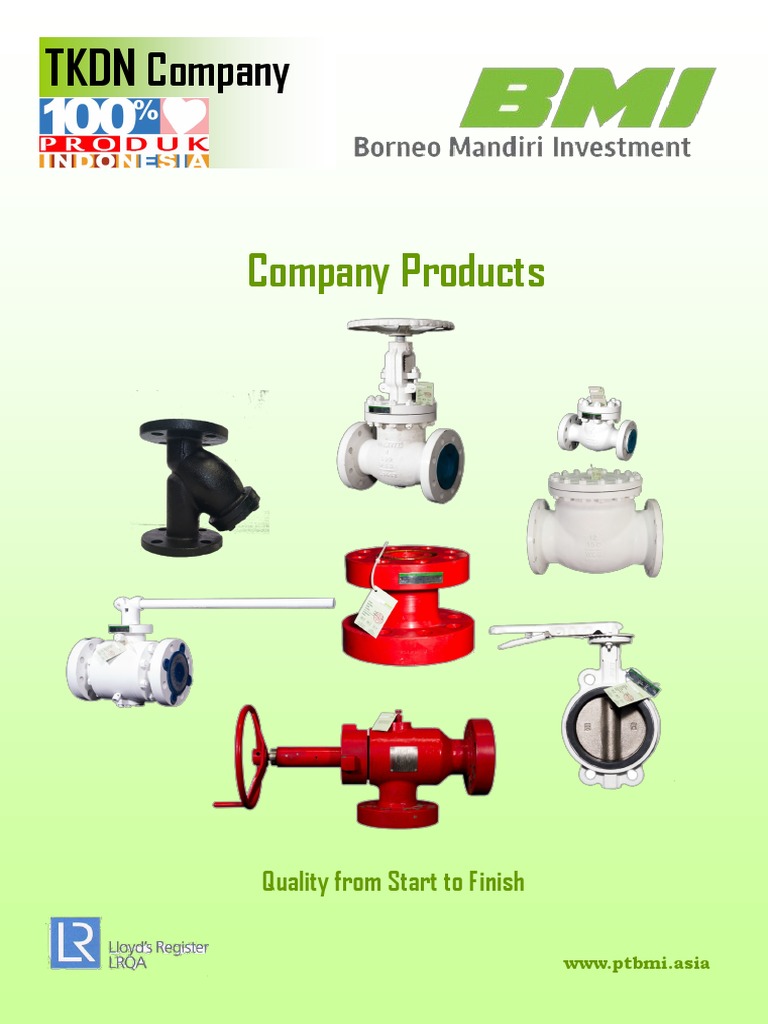 Katalog Bmi | PDF | Hydraulic Engineering | Gas Technologies
