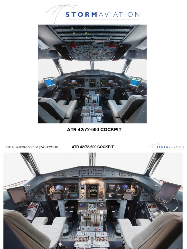 ATR 42/72-600 Cockpit Overview | PDF | Business