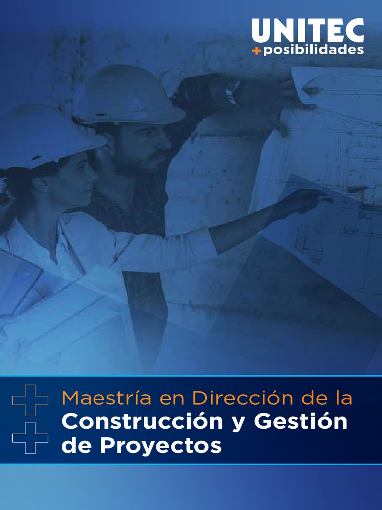 Maestria en Direccion de La Construccion y Gestion de Proyectos | PDF ...