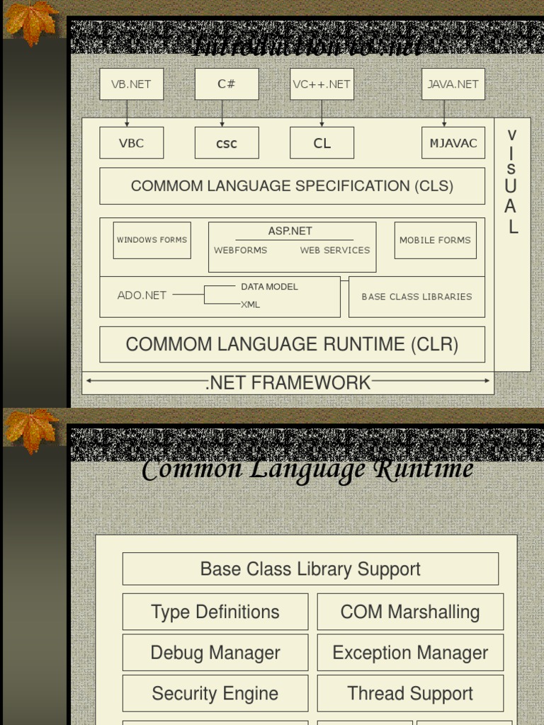 V I S U A L: Commom Language Specification (CLS) | PDF | Computers