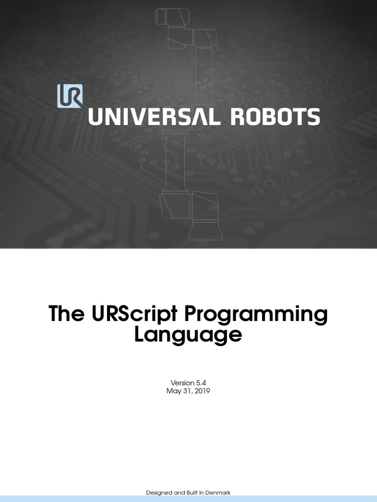 Script Manual Universal Robots | PDF | Scope (Computer Science ...