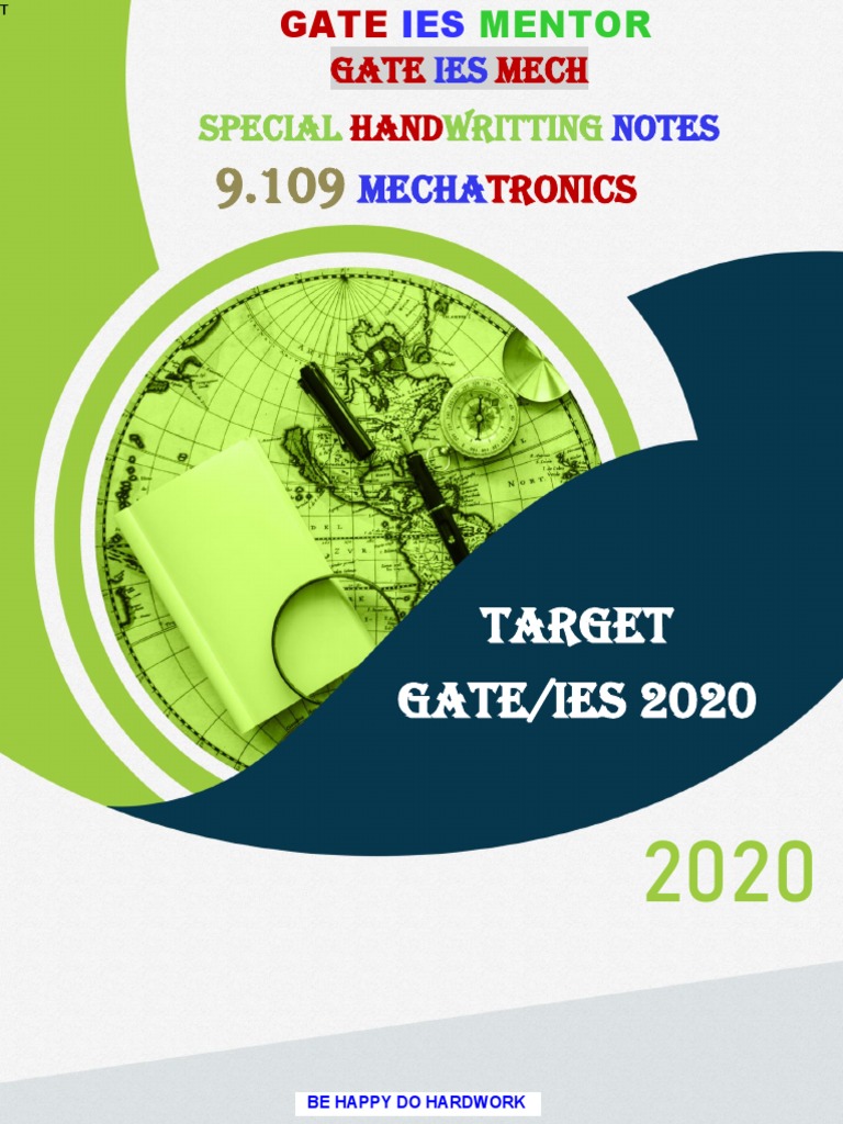Target GATE/IES 2020: Mecha | PDF | Electrical Engineering ...