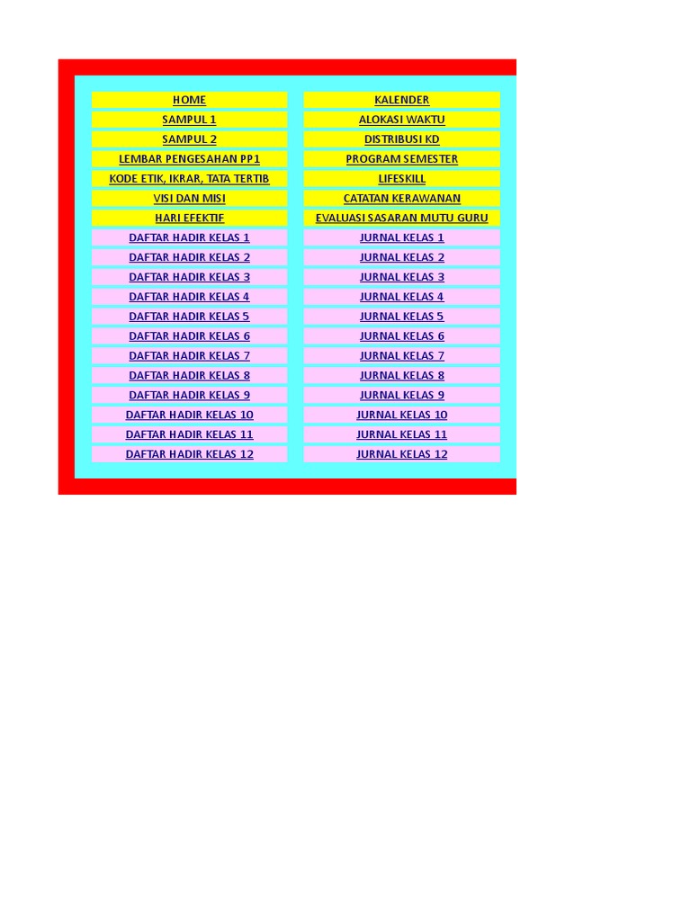 Master Pp1 Dan Pp2 SMT 1 Pjok | PDF