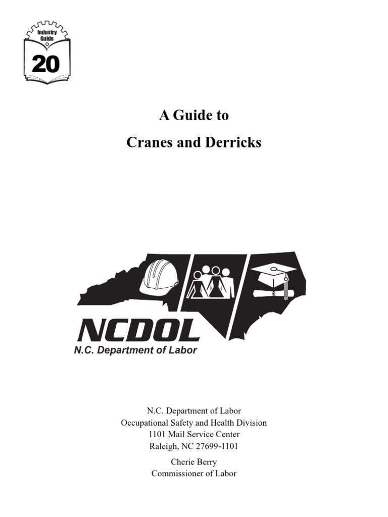 A Guide To Crane and Derricks | PDF | Crane (Machine) | Electric Power ...